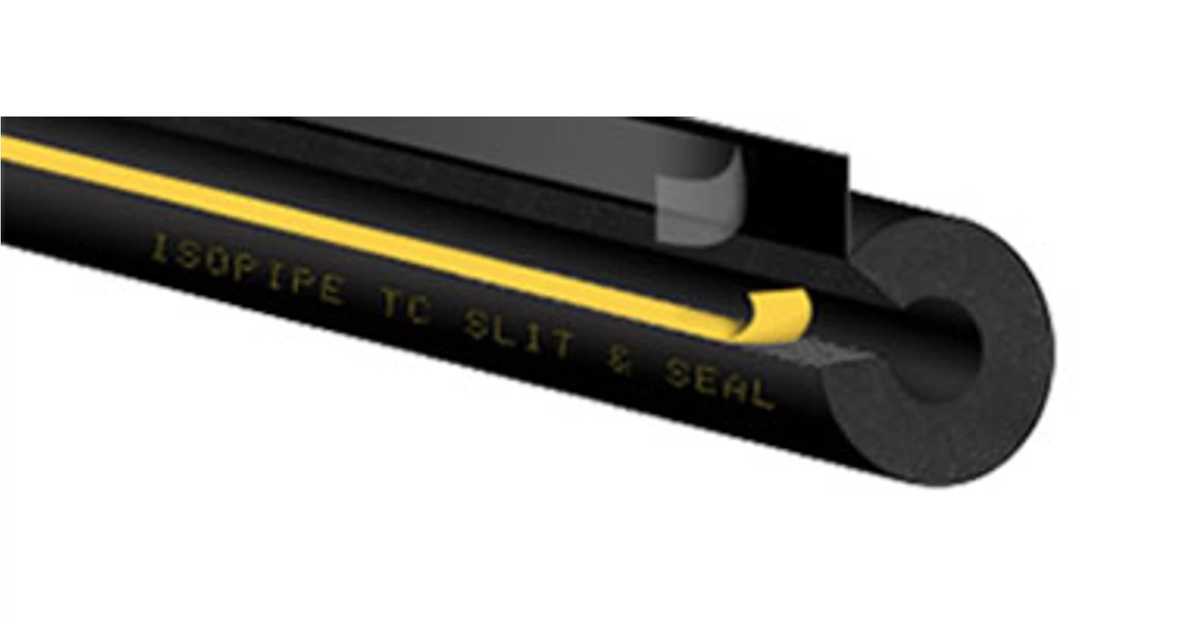 Isopipe TC zártcellás csőhéj Slit & Seal 13x35